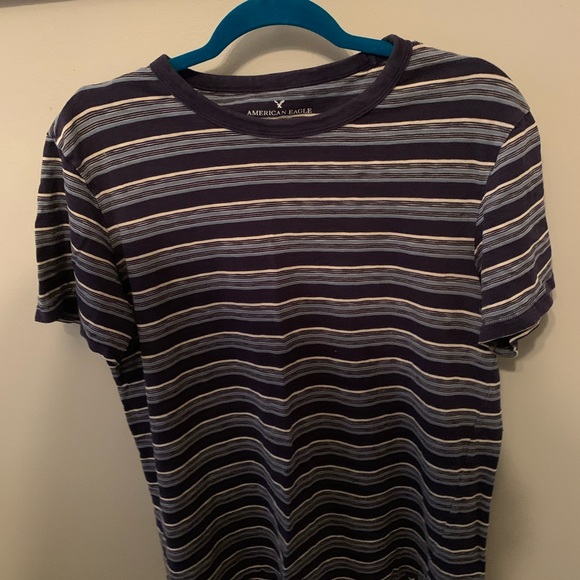American Eagle Striped Shirt